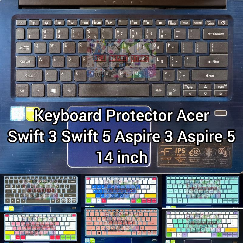 Jual Keyboard Protector Acer Swift 3 SF314, Day Edition, Swift 5 SF514 ...