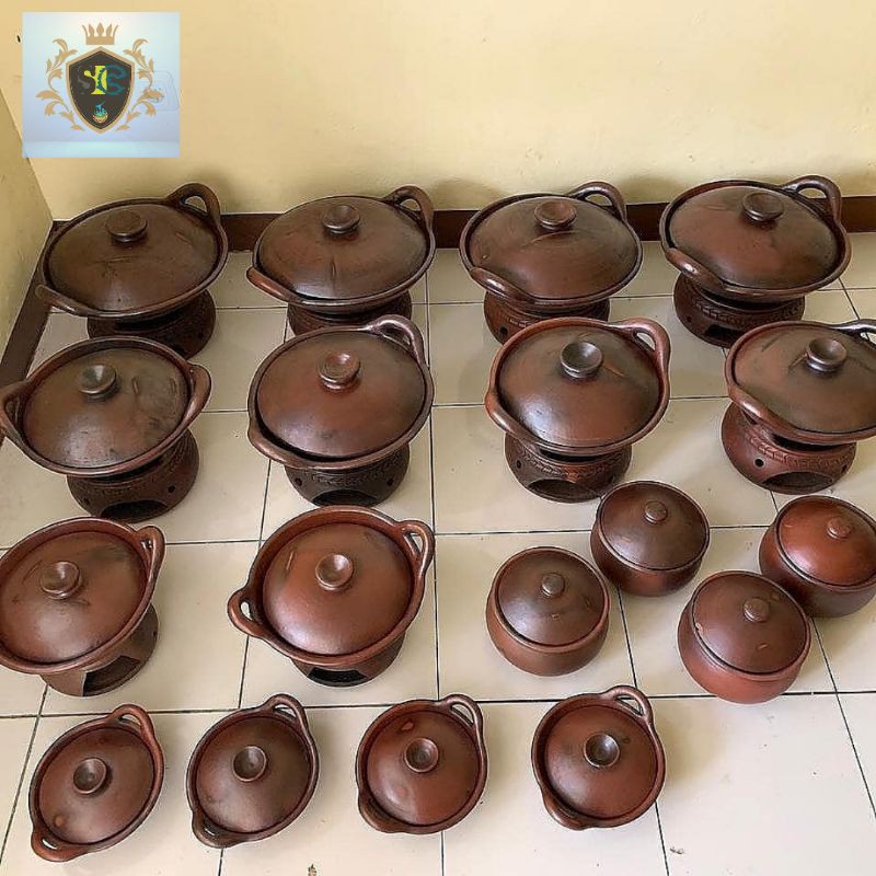 Jual WAJAN GERABAH TANAH LIAT D-20 CM SURABI TRADISIONAL JAWA TEMBIKAR ...