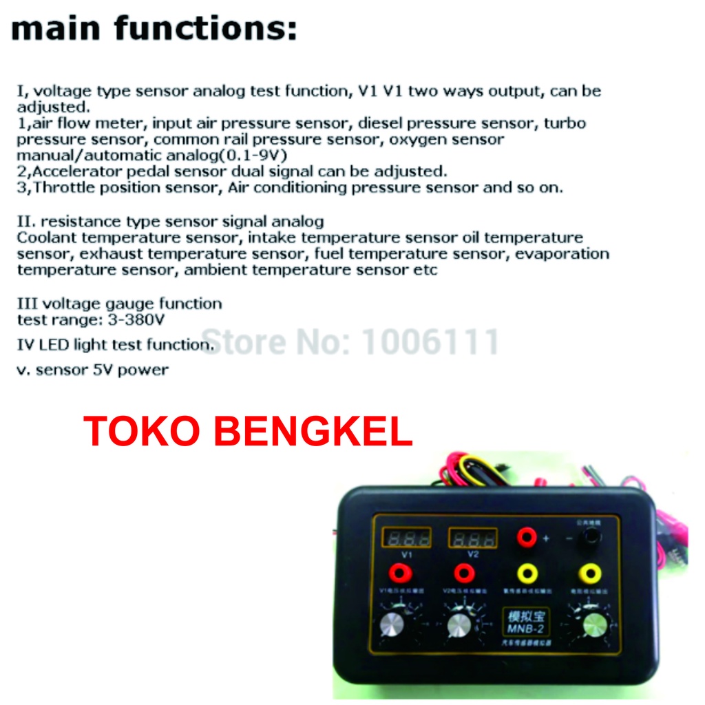 Jual Alat Simulator Sensor Tester | Shopee Indonesia