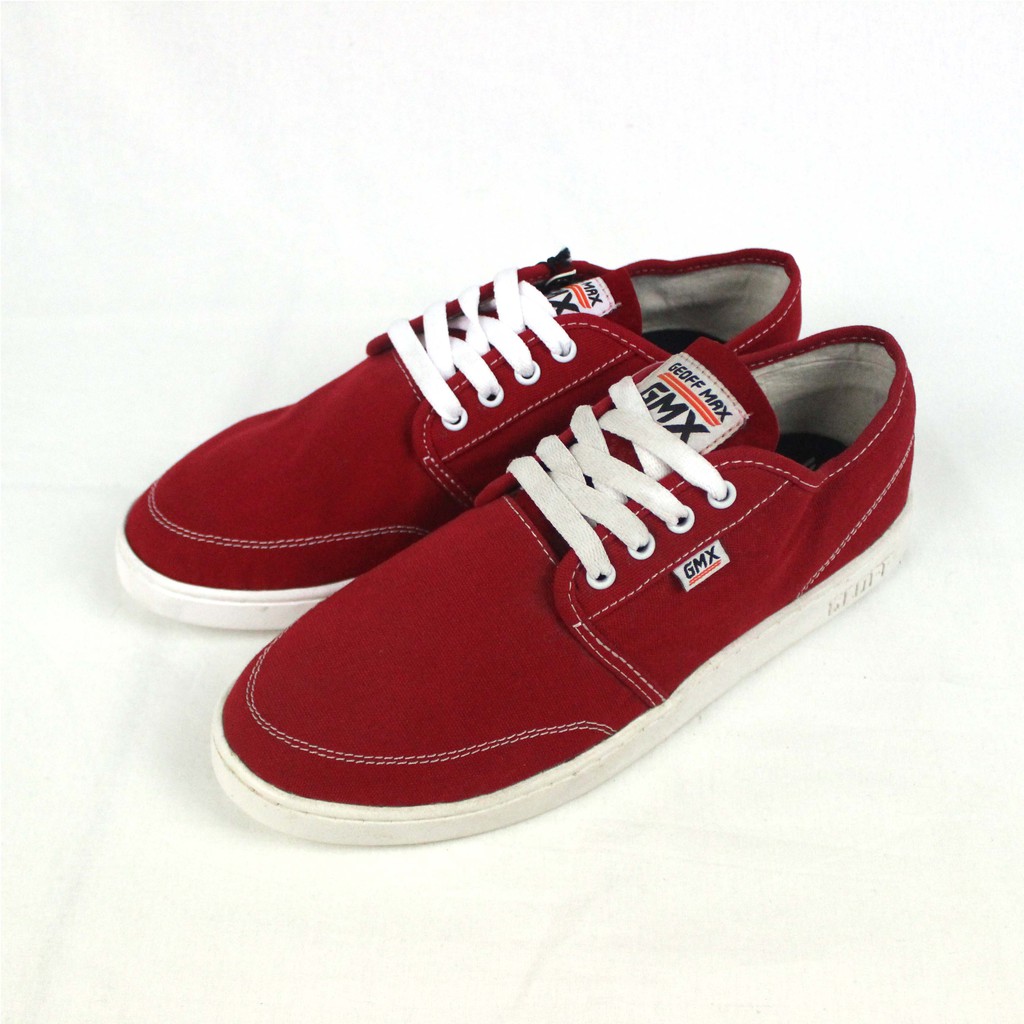 Jual GEOFF MAX - KUZUMA RED WHITE - SEPATU GEOFF MAX ORIGINAL | Shopee ...
