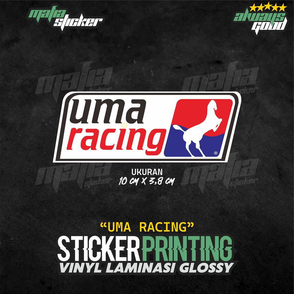 Jual STICKER/STIKER PRINT CUT UMARACING UMA RACING | Shopee Indonesia