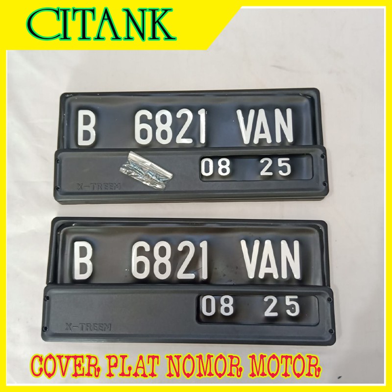 Jual COVER PLAT NOMOR MOTOR/TEMPAT PLAT NOMOR MOTOR | Shopee Indonesia