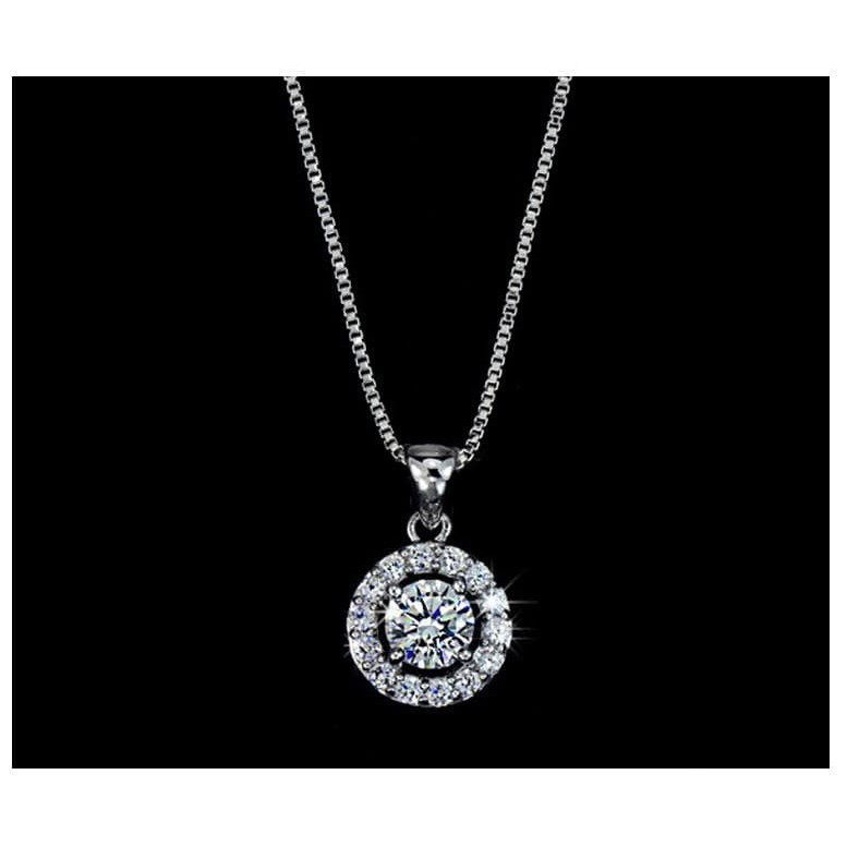 Jual LIONTIN / BANDUL KALUNG PESTA BLINK EMAS PUTIH BULAT CHELSEA J9112 / KL0009 / KL0015 ...