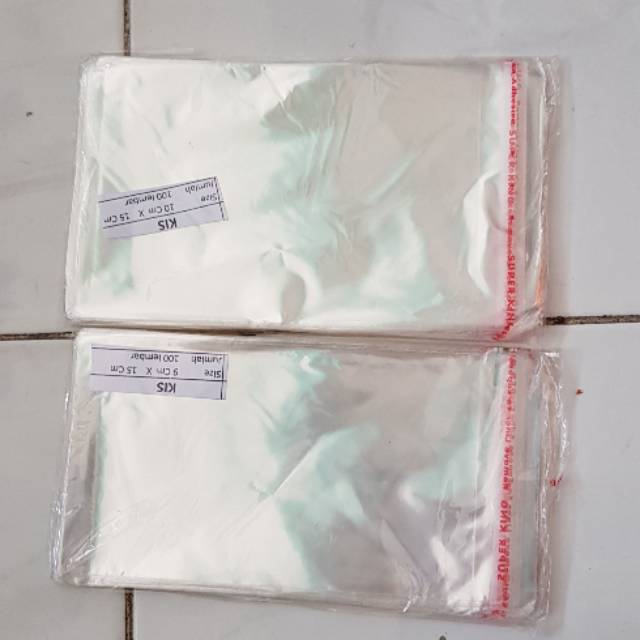 Jual Opp pastel / klip perekat ukuran 9x15 8x15 dan 10x15 | Shopee ...