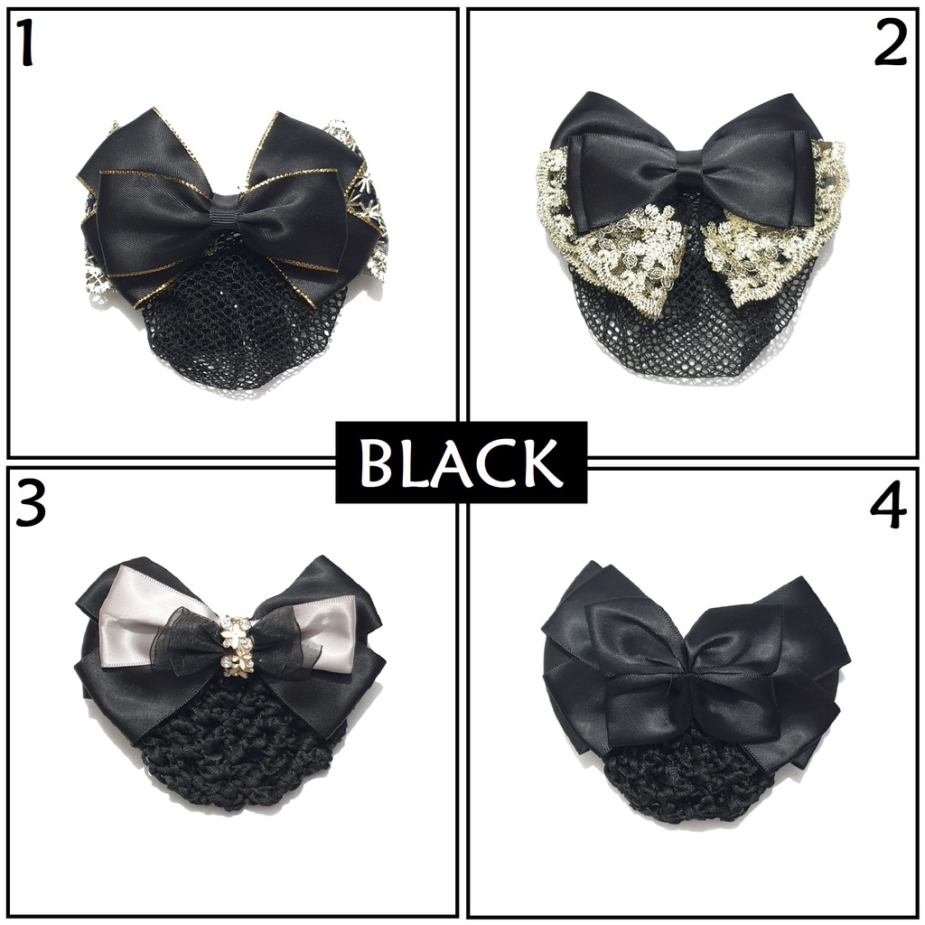 Jual Jepit Rambut Hairnet Jepitan Pita Rambut Korea Cepol Harnet ...