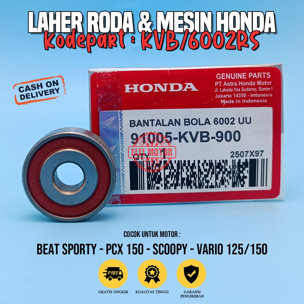 Jual LAHER / Klaher CVT Matic Honda Bosh Kuningan 6002 | Laker Assy CVT ...