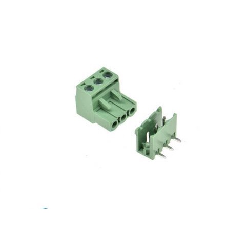 Jual Terminal Block Konektor Plugable 5.08mm 3 pin Screw Hijau | Shopee ...