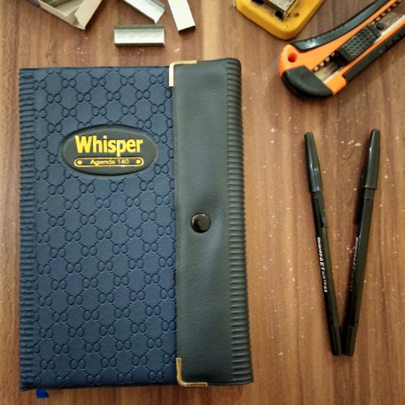 Jual Note Book Buku Tulis Buku Catatan Buku Murah Agenda WHISPER 140 ...