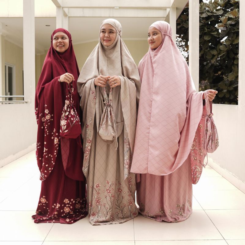 Jual Mukena Mita Mukena Ramadhan bahan ice cool By Hijab Alila TERSEDIA UNTUK KIDS JUGA | Shopee ...