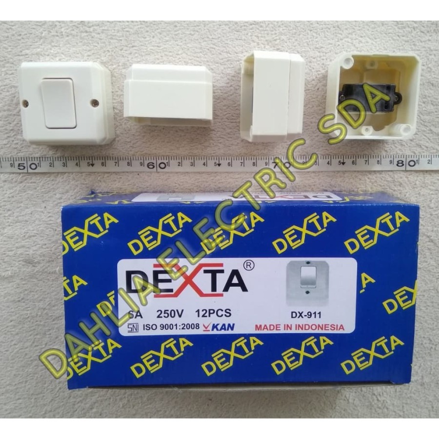Jual SAKLAR SINGLE OB DEXTA DX - 911 | Shopee Indonesia