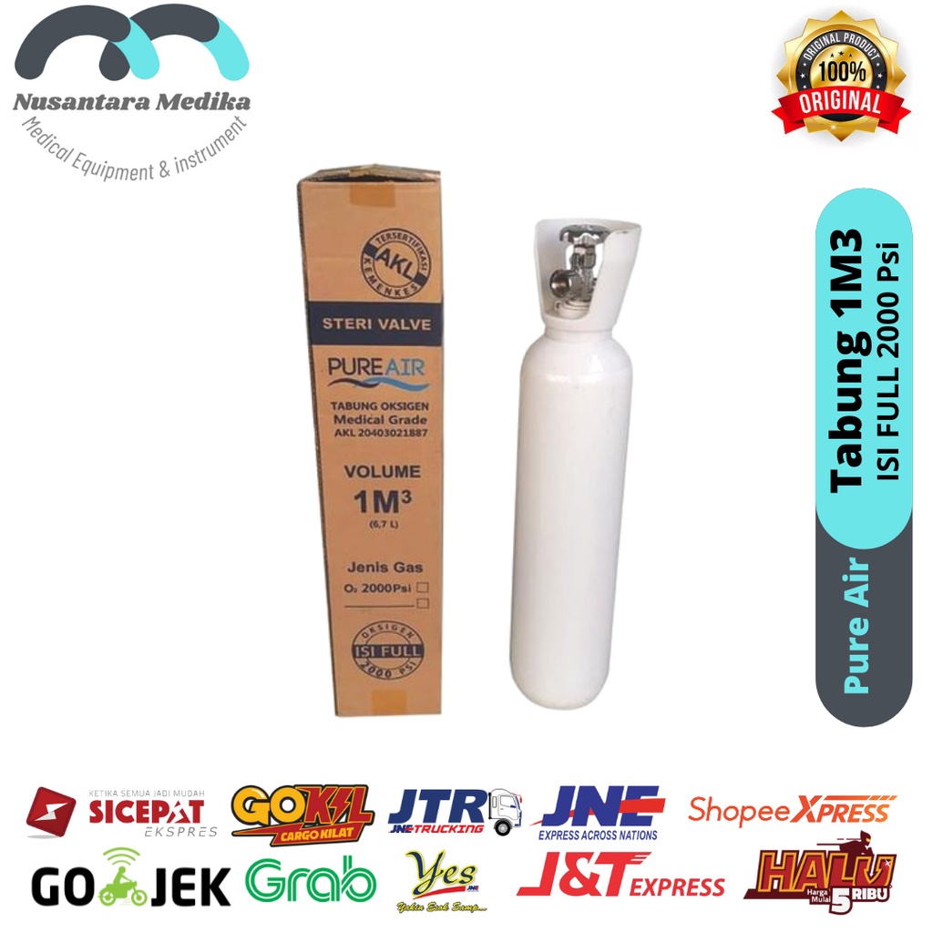 Jual Tabung Oksigen 1 meter Kubik | Shopee Indonesia