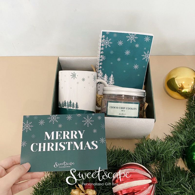 Jual Gift Box Package 3-Paket Christmas Hampers 3 - Christmas Gift Box ...