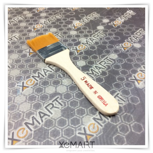 Jual No. 5 Soft Nylon Lint-Free Cleaning Brush Kuas PCB Kuning | Shopee ...