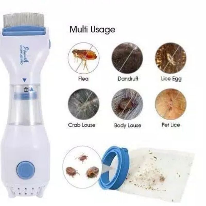 Jual Sisir kutu electric elektrik / vacum kutu v comb / vacuum ...
