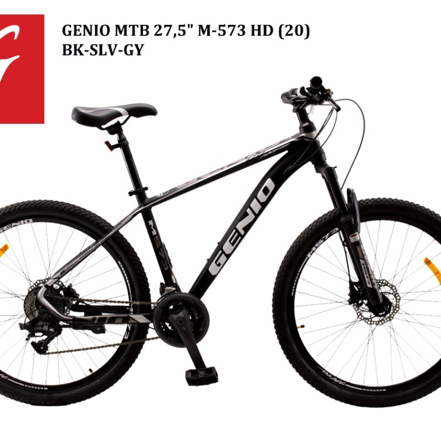 Jual Sepeda Gunung Genio MTB 27.5 M-573 HD Hidrolik Brake | Shopee ...