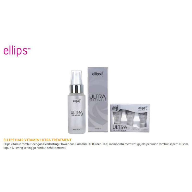 Jual ELLIPS HAIR VITAMIN ULTRA TREATMENT | Shopee Indonesia