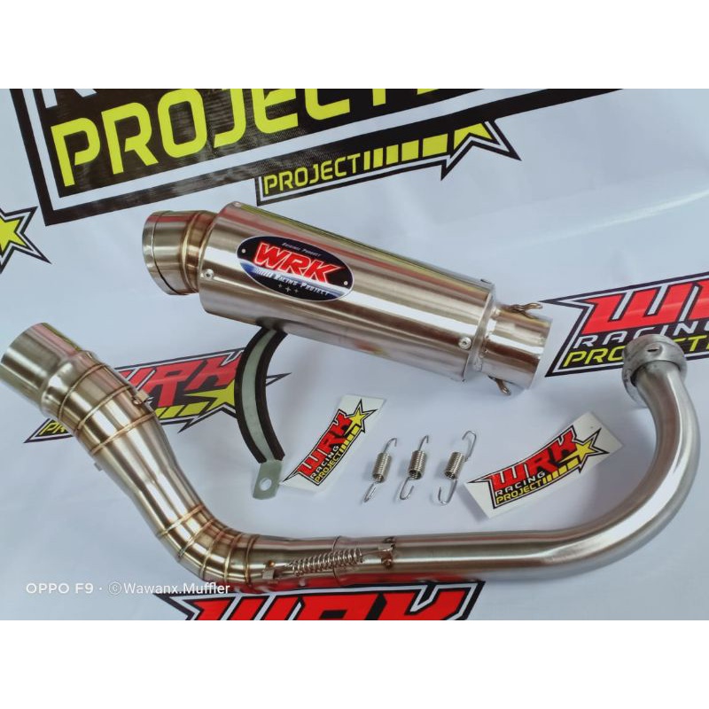 Jual Knalpot Racing WRK buat motor matic | Shopee Indonesia