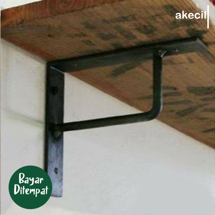 Jual Siku Besi Penyangga Untuk Rak Dinding 1 Pcs / buah Akecil | Shopee ...