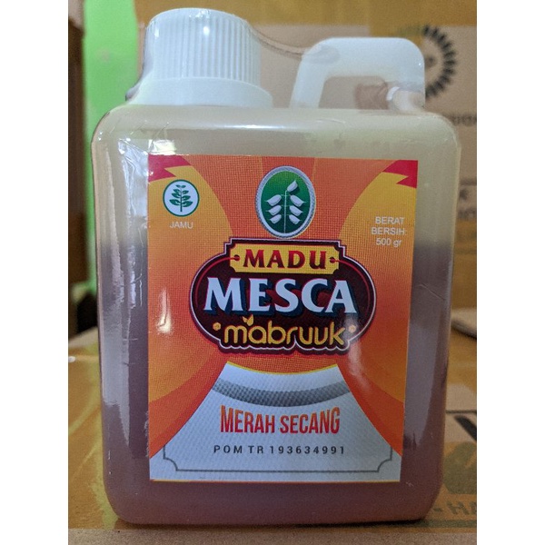 Jual Madu Mesca Madu Merah Secang Mabruuk 500 gr | Shopee Indonesia