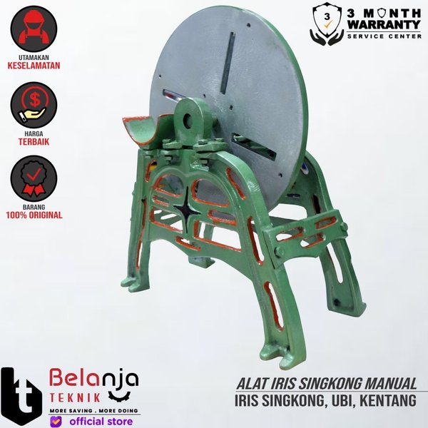 Jual Mesin Pengiris - Iris Keripik Singkong - Ubi - Kentang - Manual ...