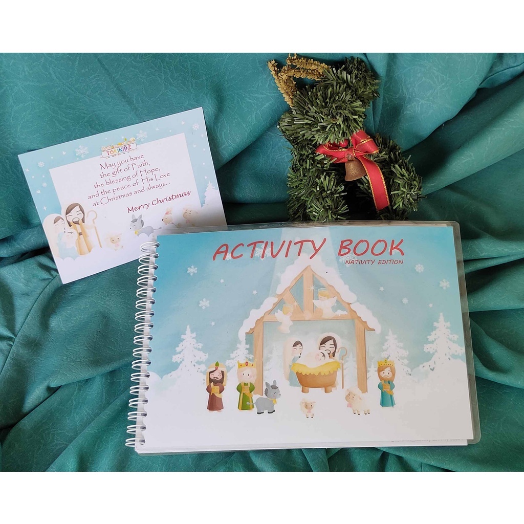 Jual Christmas Activity Book -NATIVITY EDITION | Shopee Indonesia