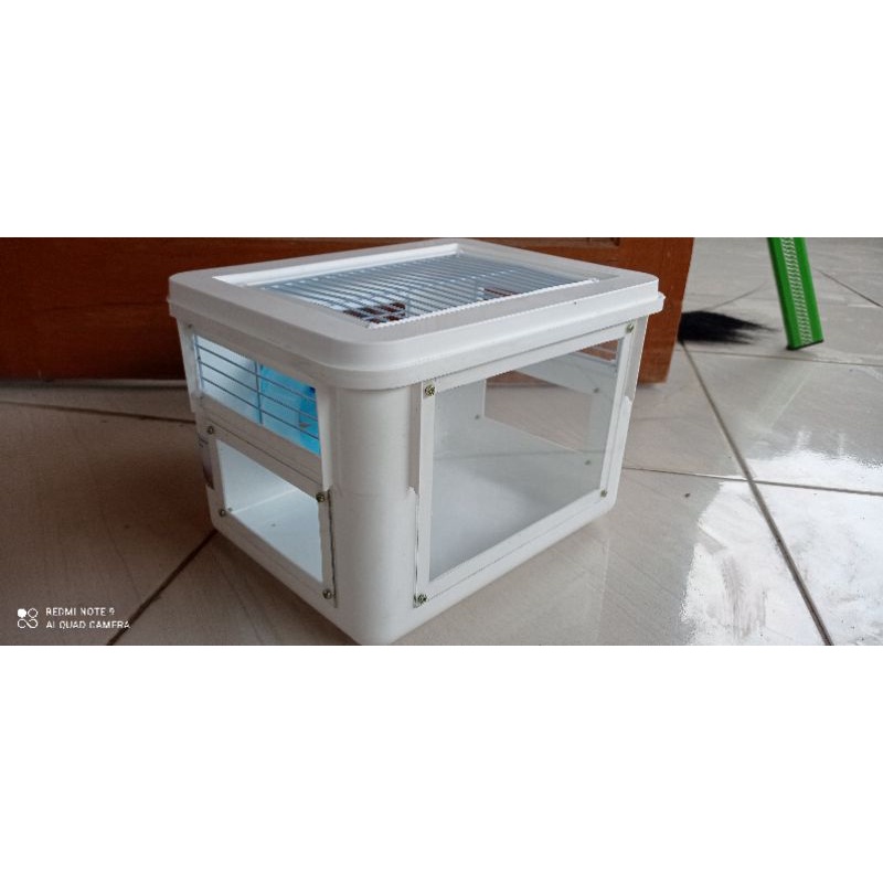 Jual KANDANG/BOX ARCLIRIK+JERUJI BESI HAMSTER GEBRIL/REPTIL/KADAL DLL ...