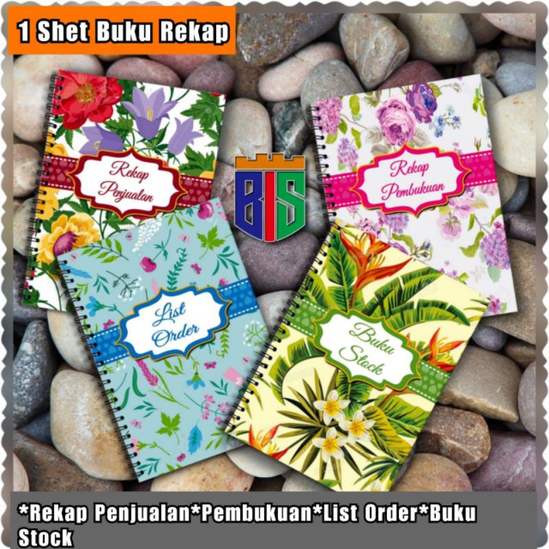 Jual BUKU OLSHOP/Satu sheet buku olsop(rekap penjualan/rekap pembukuan ...