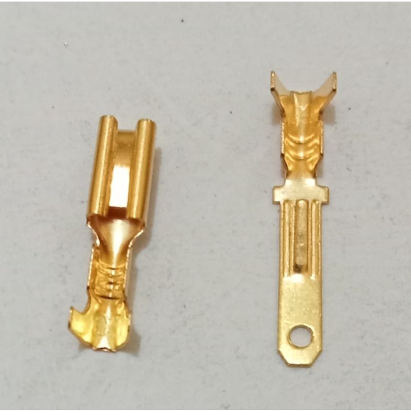 Jual Skun Sekun gepeng Kuningan mini / kecil set dan terpisah | Shopee ...