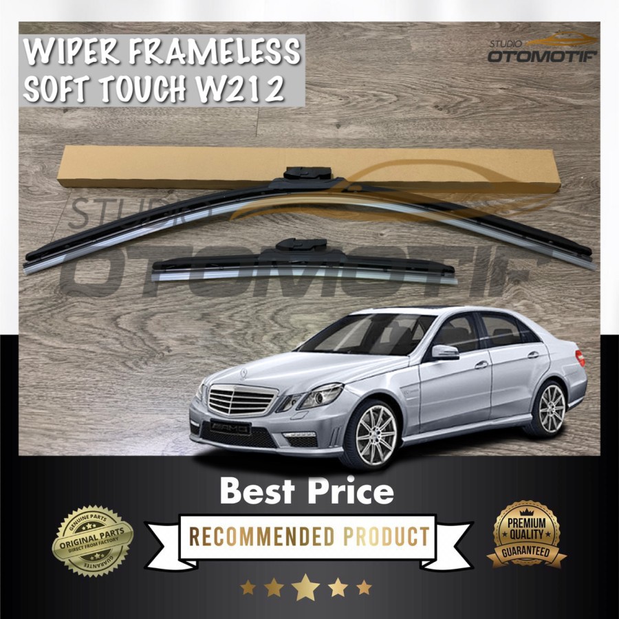 Jual WIPER MERCEDES BENZ W212 E CLASS 2010-2016 SOFT FRAMELESS 2 PC ...