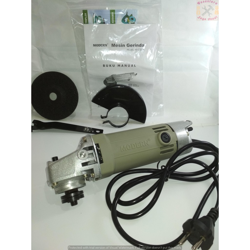 Jual GERINDA Modern M-2350B (Mesin Gerinda Tangan 4") | Shopee Indonesia