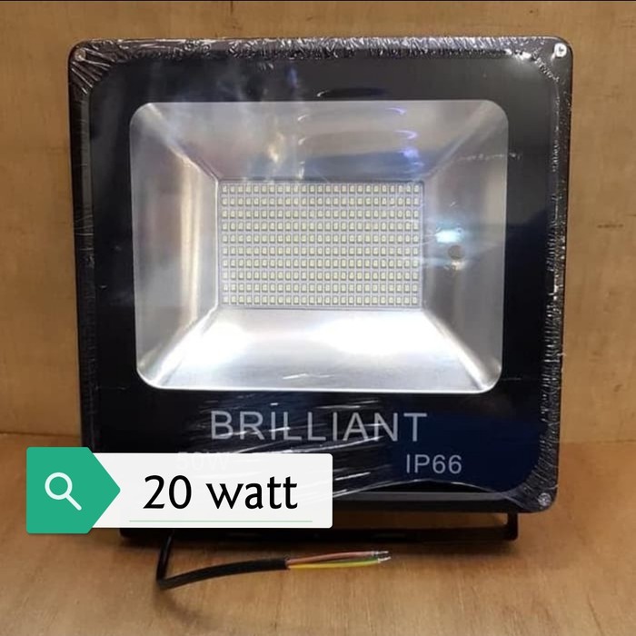Jual lampu led sorot brilliant 20 watt lampu sorot | Shopee Indonesia