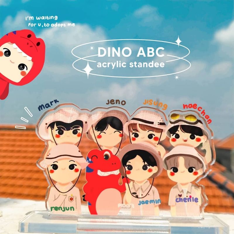 Jual DINO ABC NCT DREAM STANDEE , STICKER , DAN ART PRINT || pioart ...