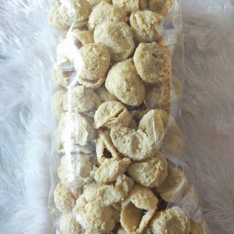 Jual Kripik tahu bulat-makanan ringan-snack enak-gurih-renyah. | Shopee ...