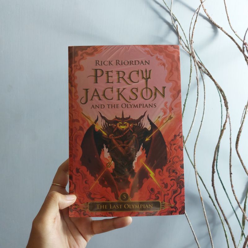 Jual New Book Percy Jackson And The Olympians 5 The Last Olympian