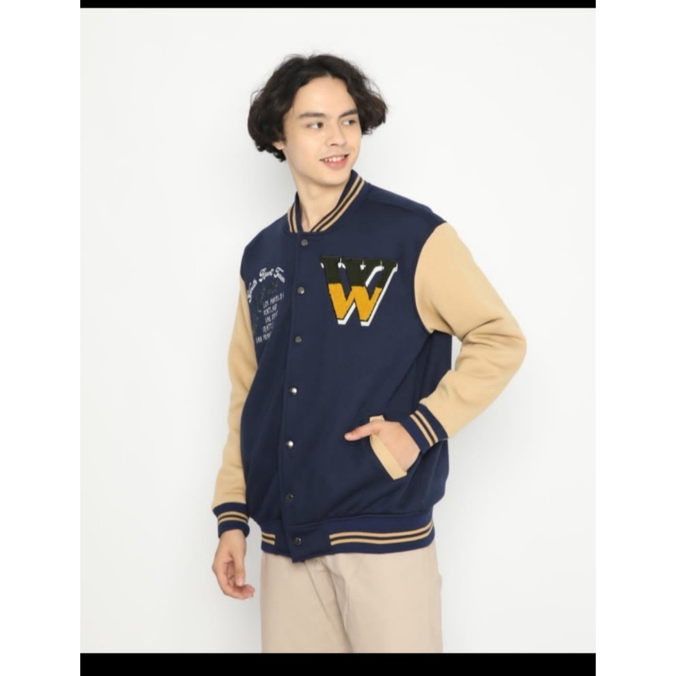 Jual JAKET PRIA - JAKET ERIGO VARSITY - JAKET BOMBER BASEBALL | Shopee ...