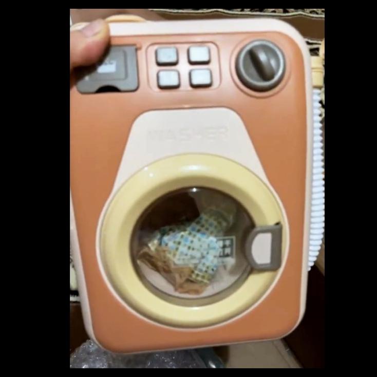 Jual Mini Washing Machine Simulation Toys (With Light And Music ...