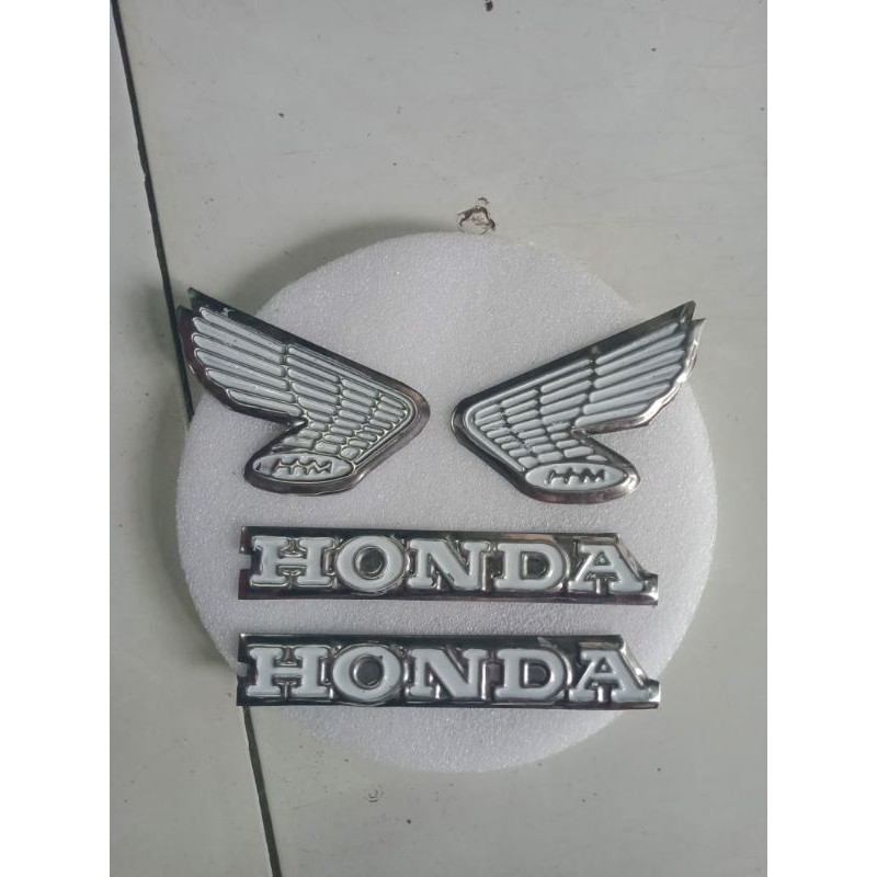 Jual logo emblem tengki cb putih | Shopee Indonesia