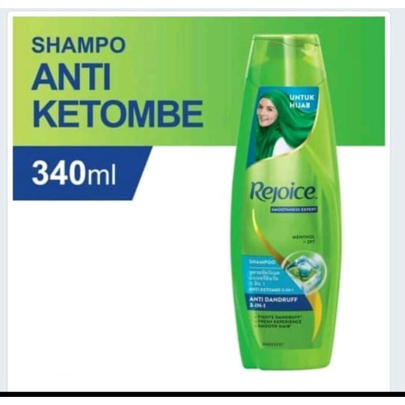 Jual Rejoice Rich Shampo Anti Ketombe 3in1 Hijab 340 ML | Shopee Indonesia