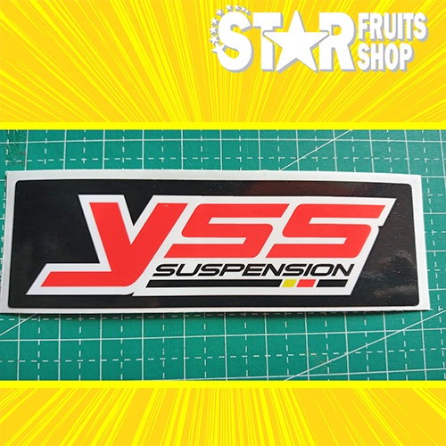Jual STIKER VINYL PRINTING YSS SUSPENSION 3X12 CM | Shopee Indonesia