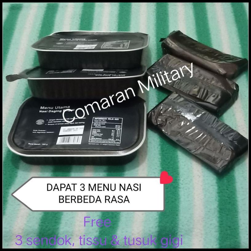 Jual Paket Ransum Tni Naraga 3 Menu Rasa | Shopee Indonesia