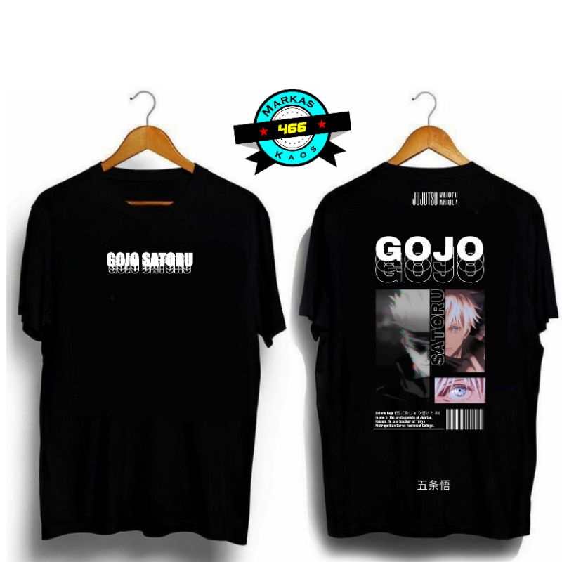 Jual ( COD ) Kaos Oversize GOJO SATORU / Baju GOJO SATORU / T-shirt ...