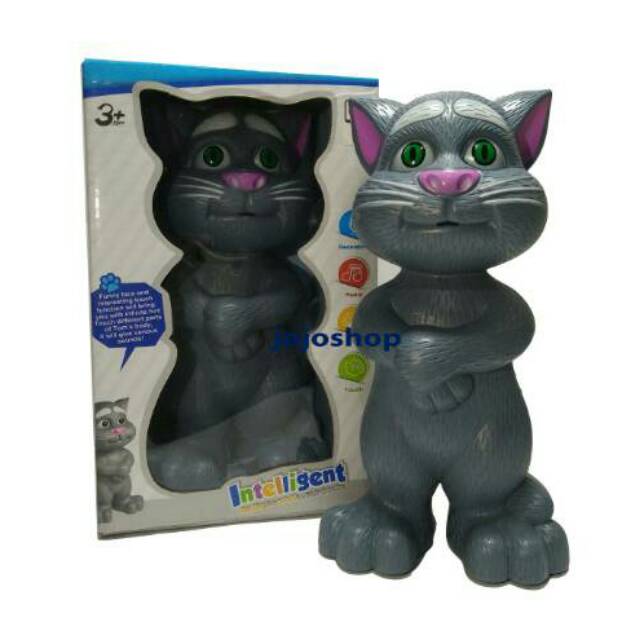 Jual Talking Tom/Kucing Perekam Suara Versi English | Shopee Indonesia