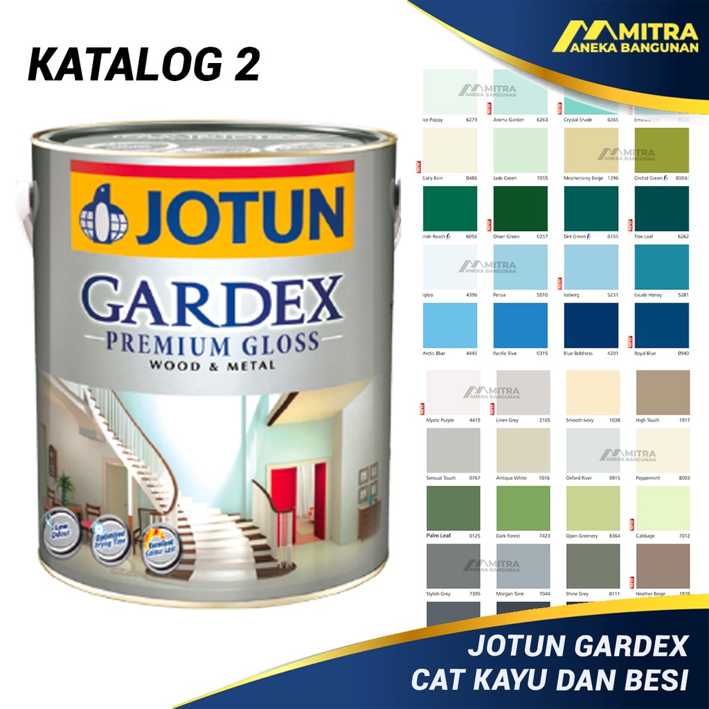 Jual CAT KAYU DAN BESI GARDEX PREMIUM GLOSS JOTUN 0,9 LITER 1 KG ...