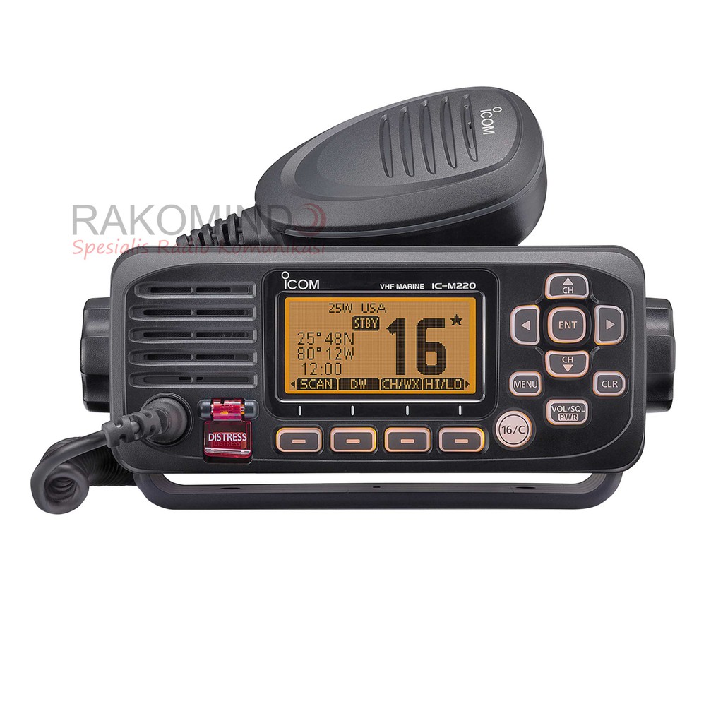 Jual Radio Rig Mobile Icom IC-M220 VHF Original Garansi Resmi | Shopee ...