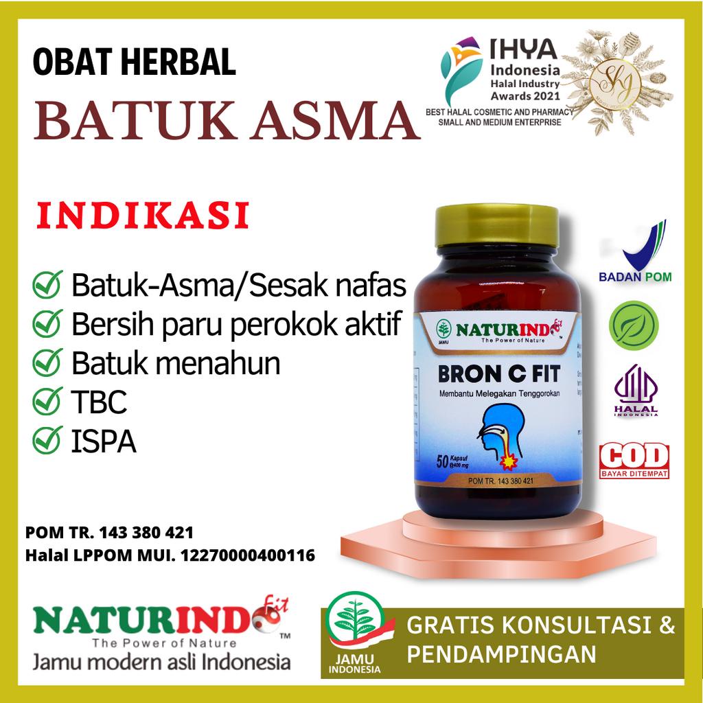 Jual Obat Batuk Asma Sinusitis Amandel Herbal Naturindo | Shopee Indonesia