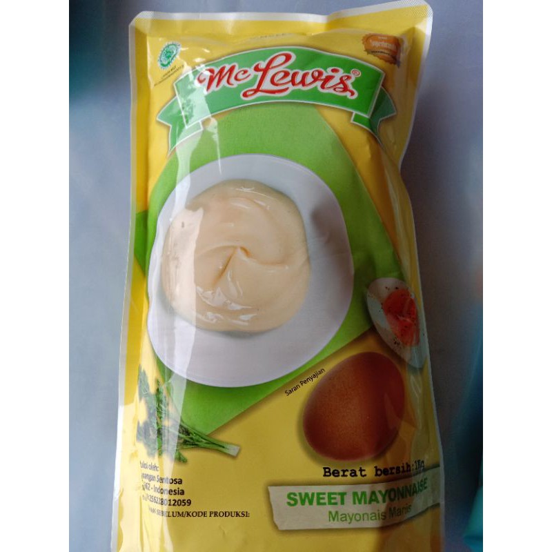 Jual mc lewis sweet mayonnaise 1kg | Shopee Indonesia