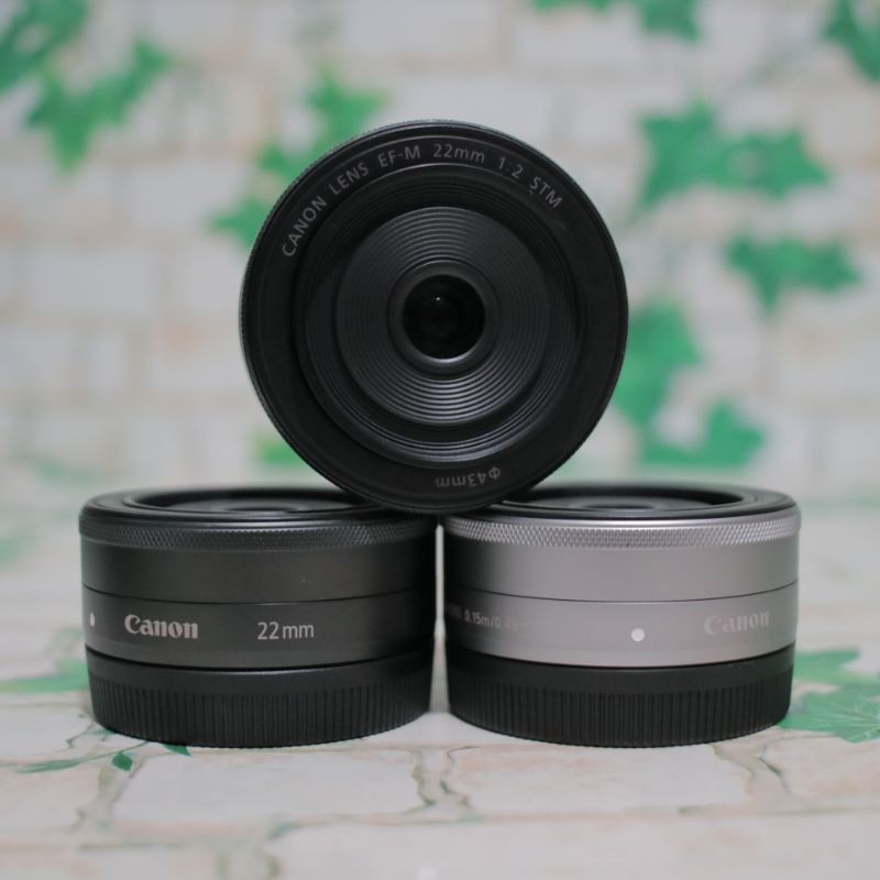 Jual LENSA FIX Canon EFM 22mm F.2 Buat Mirorless Eos M100 M50 M10 M6 ...