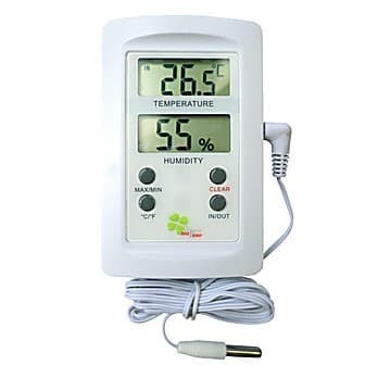 Jual Thermo-Hygrometer Alla France Dual Display with Outdoor Sensor ...