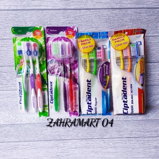 Jual Ciptadent Toothbrush Sikat Gigi | Ciptadent Reguler Isi 3pcs ...