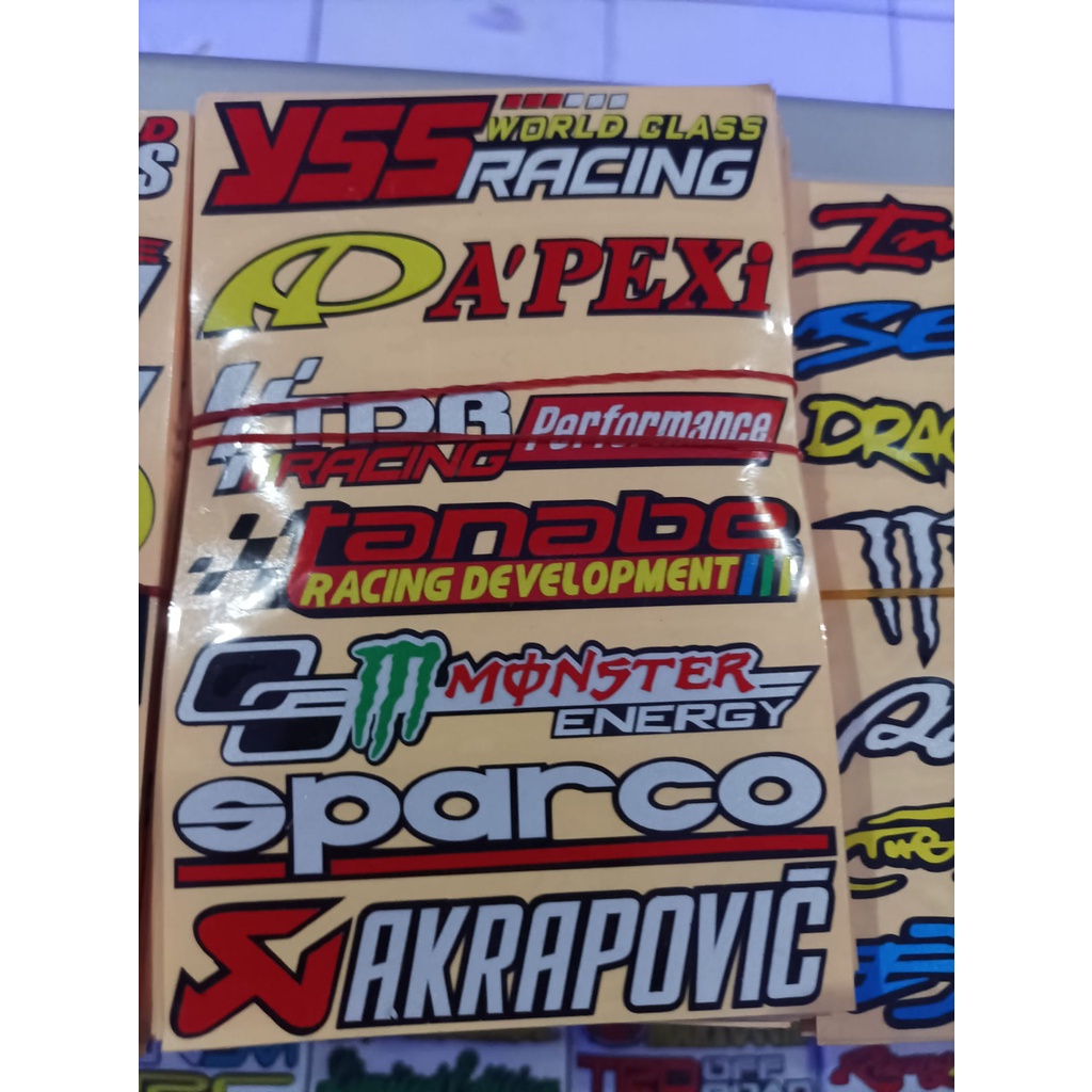 Jual STIKER CUTTING VARIASI RACING | Shopee Indonesia